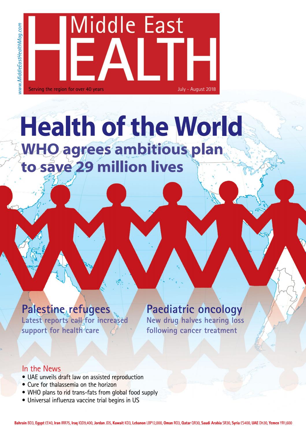 Middle East Health Magazine - July/August 2018 by Middle East Health ...