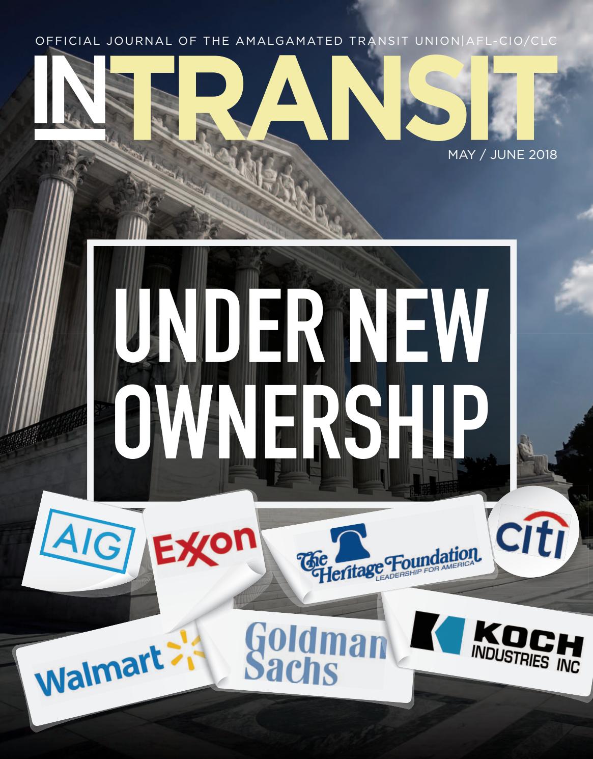 In Transit - May/June by Amalgamated Transit Union - Issuu