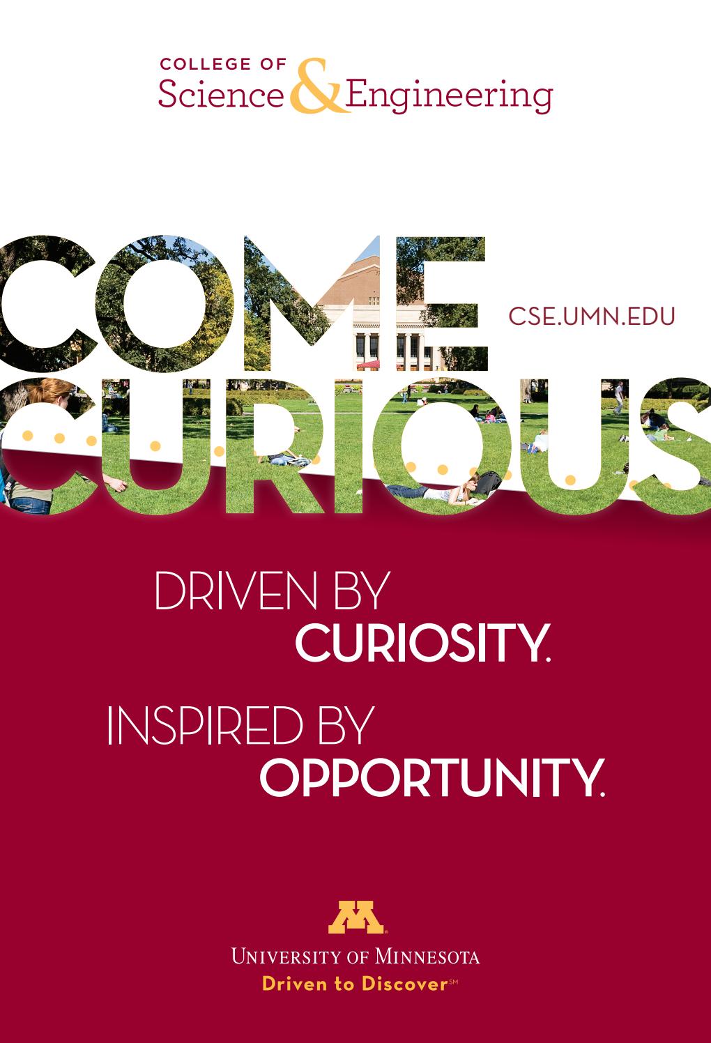 2018–19 CSE Student Viewbook by College of Science and Engineering at ...