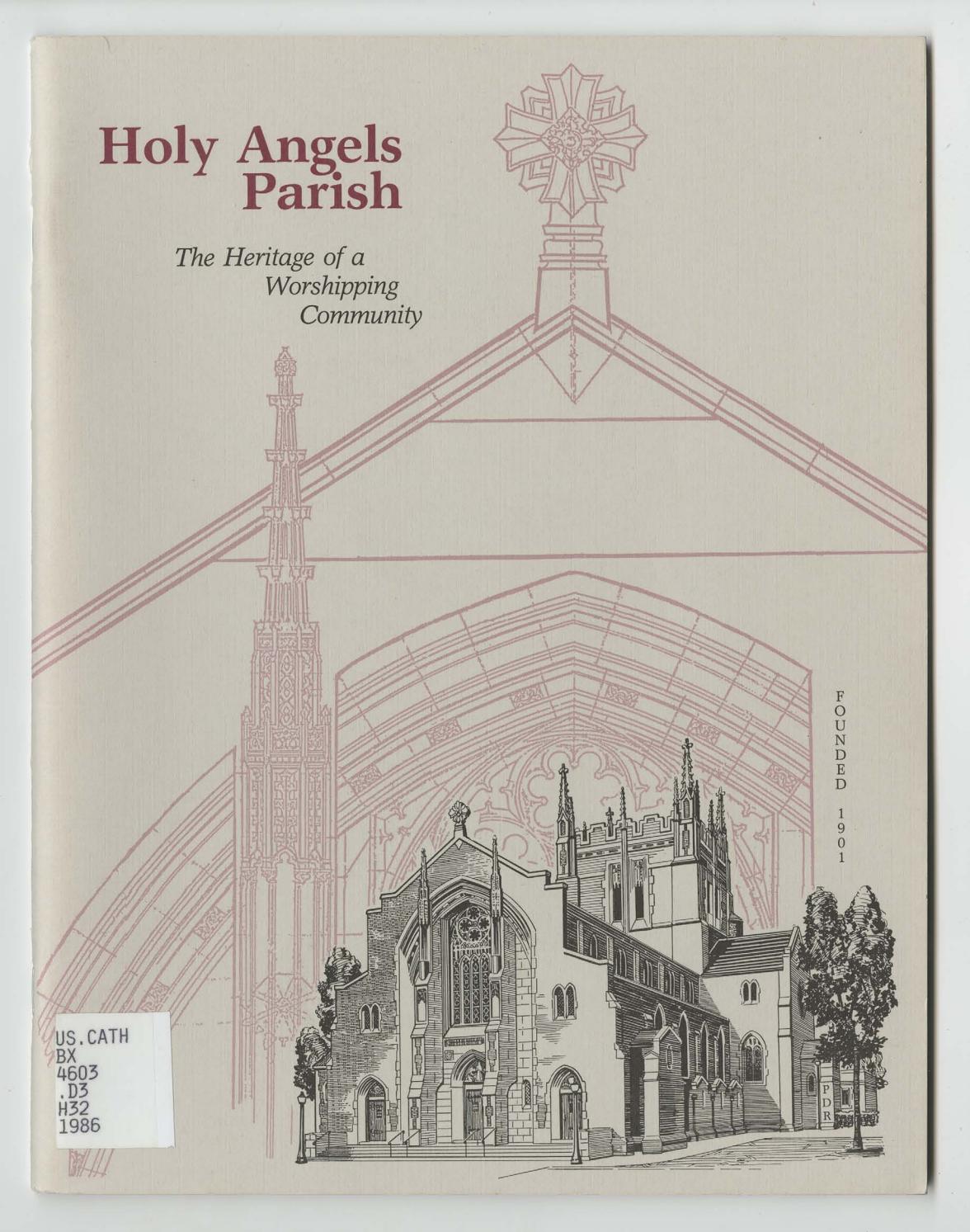 Holy Angels Parish: The Heritage of a Worshipping Community by eCommons ...