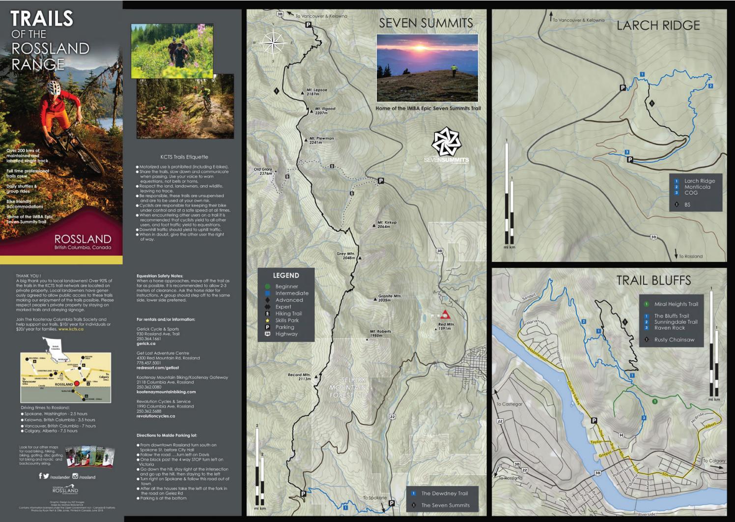 Trails of the Rossland Range by Kootenay Rockies Tourism - Issuu