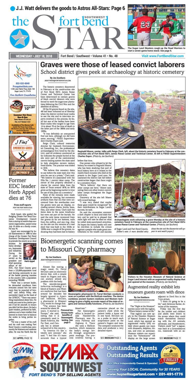 June 18 by Fort Bend Star | Fort Bend Business Journal - Issuu
