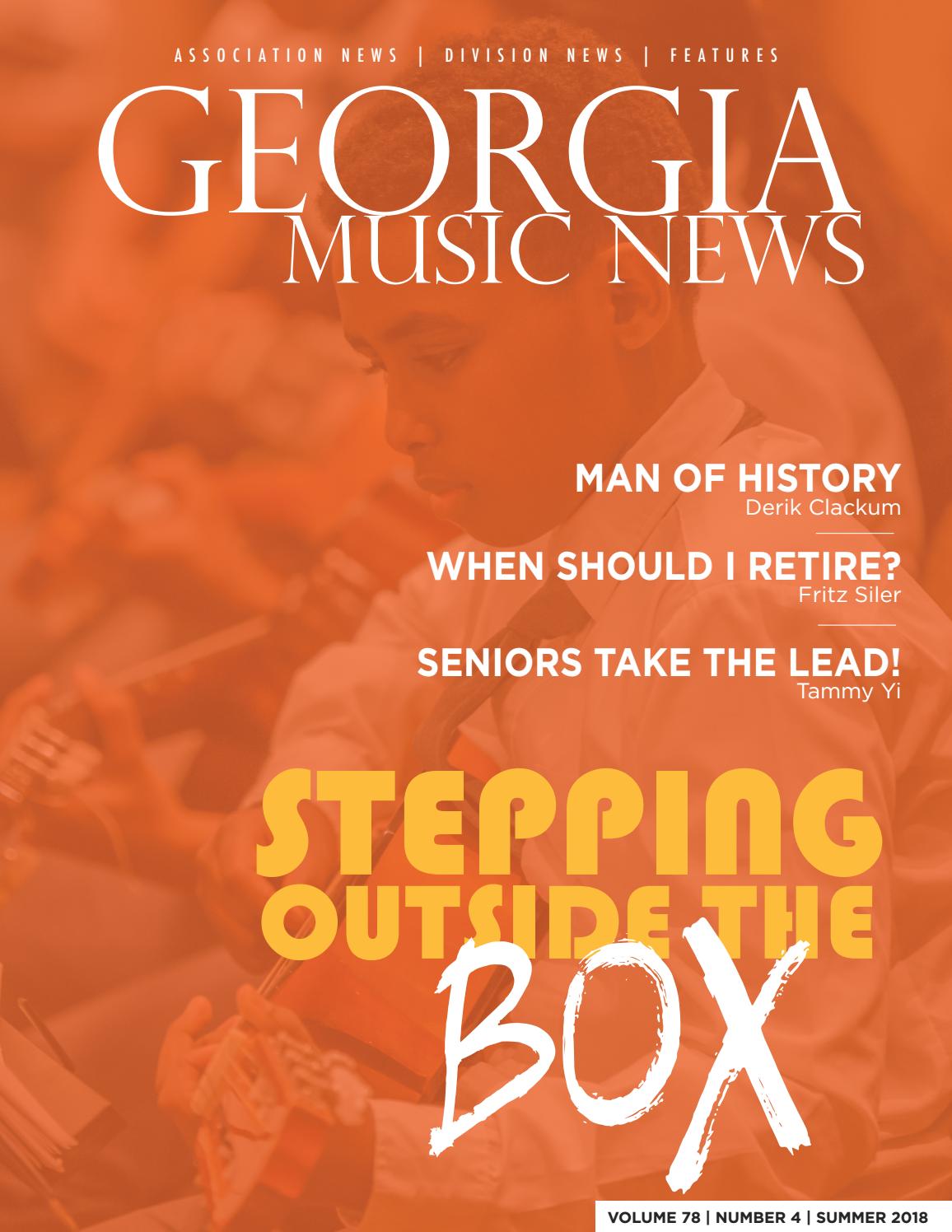 2017-2018 Georgia Music News | Summer by Georgia Music Educators ...