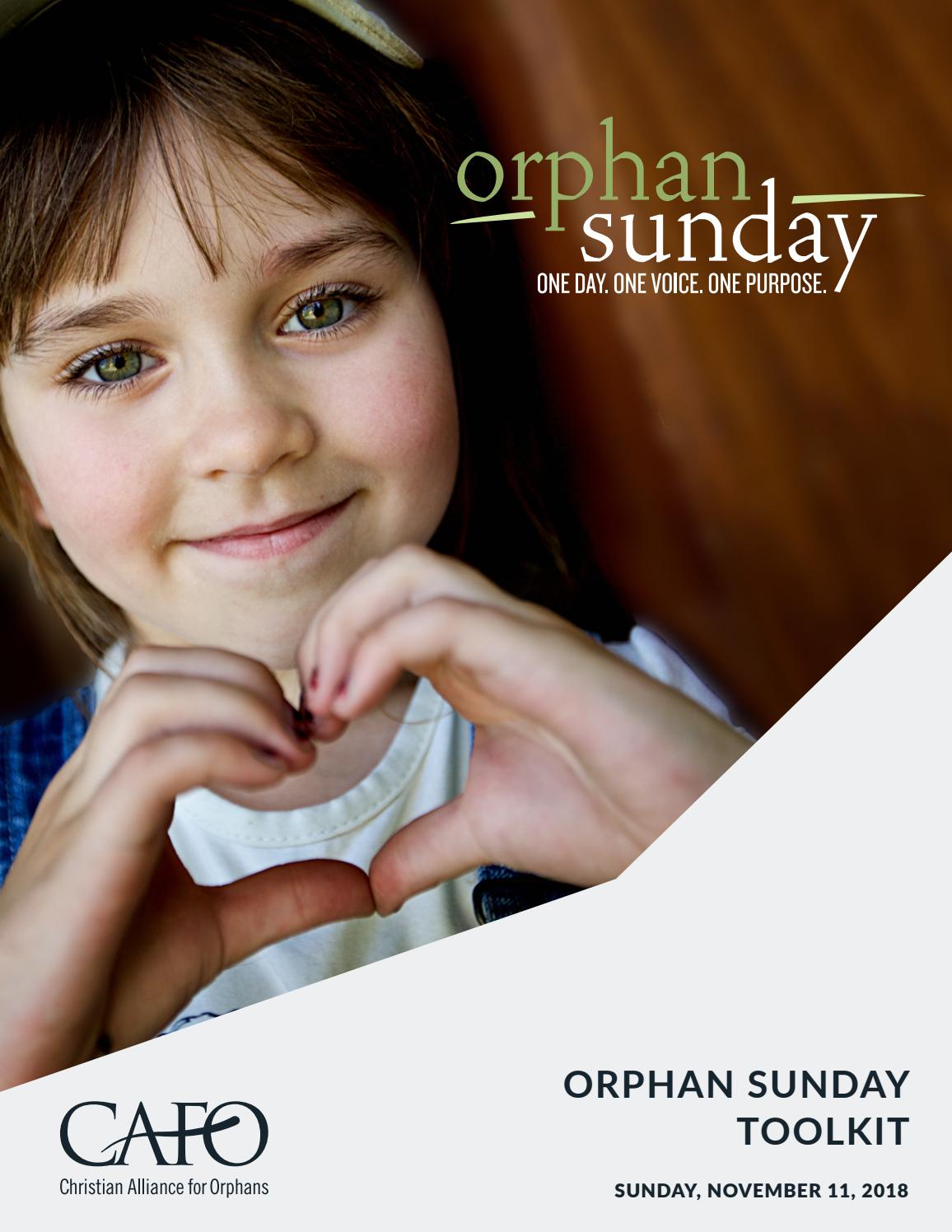 2018 Orphan Sunday Toolkit by Christian Alliance for Orphans - Issuu