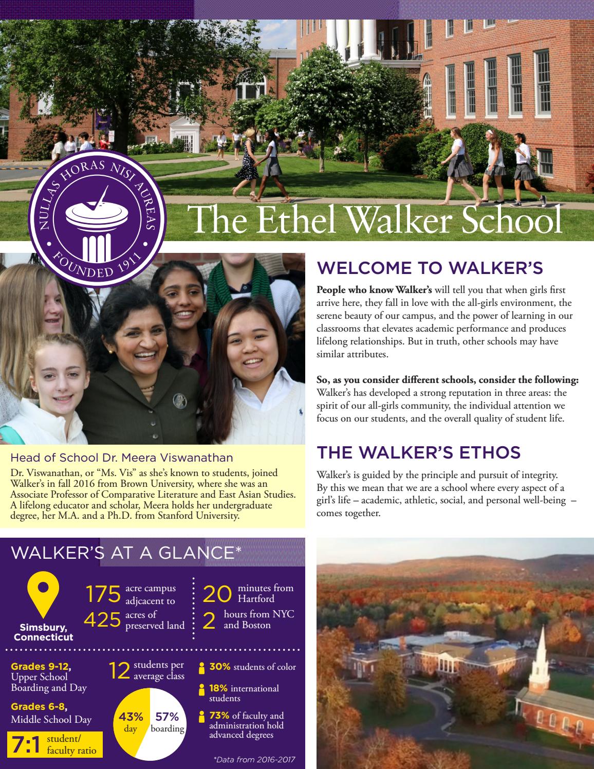 The Ethel Walker School Mini Viewbook by The Ethel Walker School - Issuu