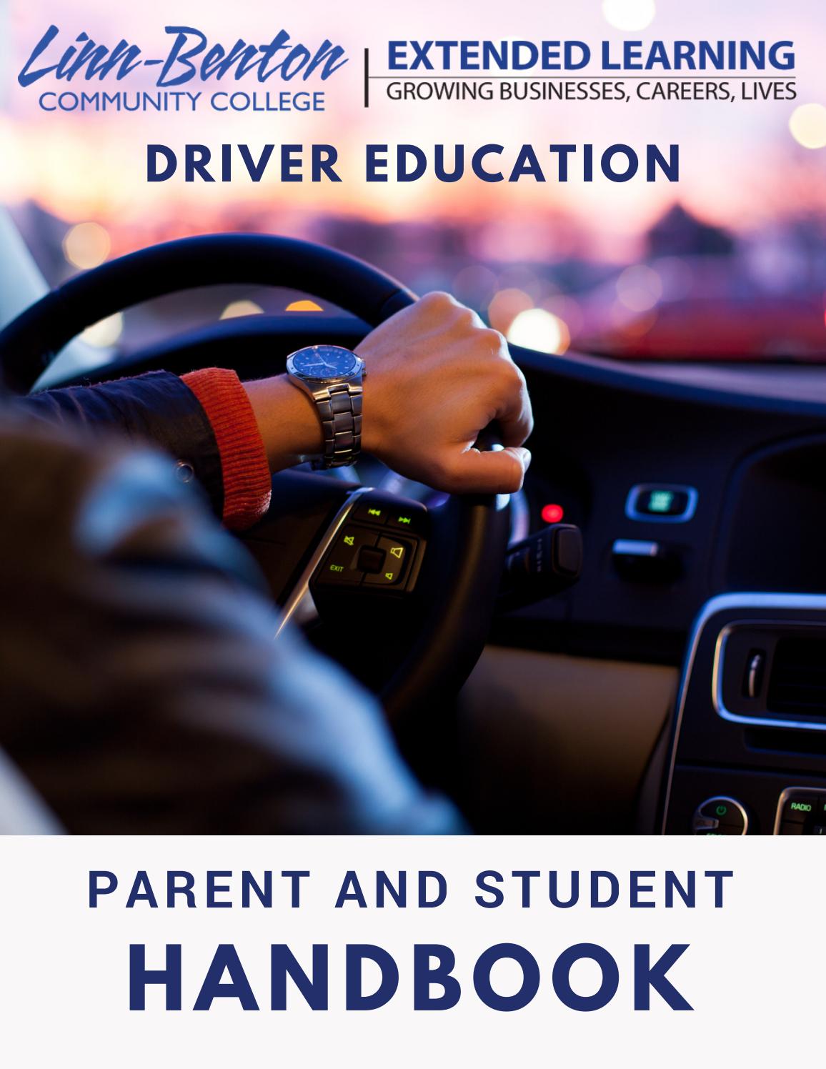 LBCC Driver Education Handbook by Extended Learning - Issuu