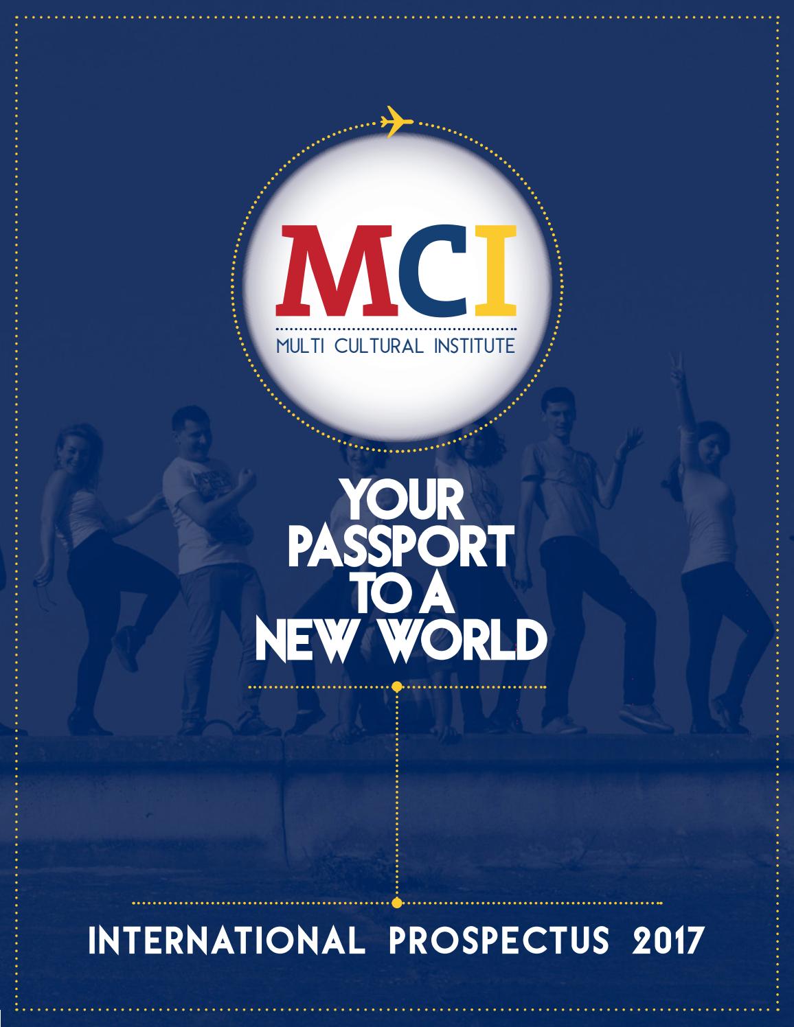 MCI Brochure by Enzo Marconi Zursiedel - Issuu