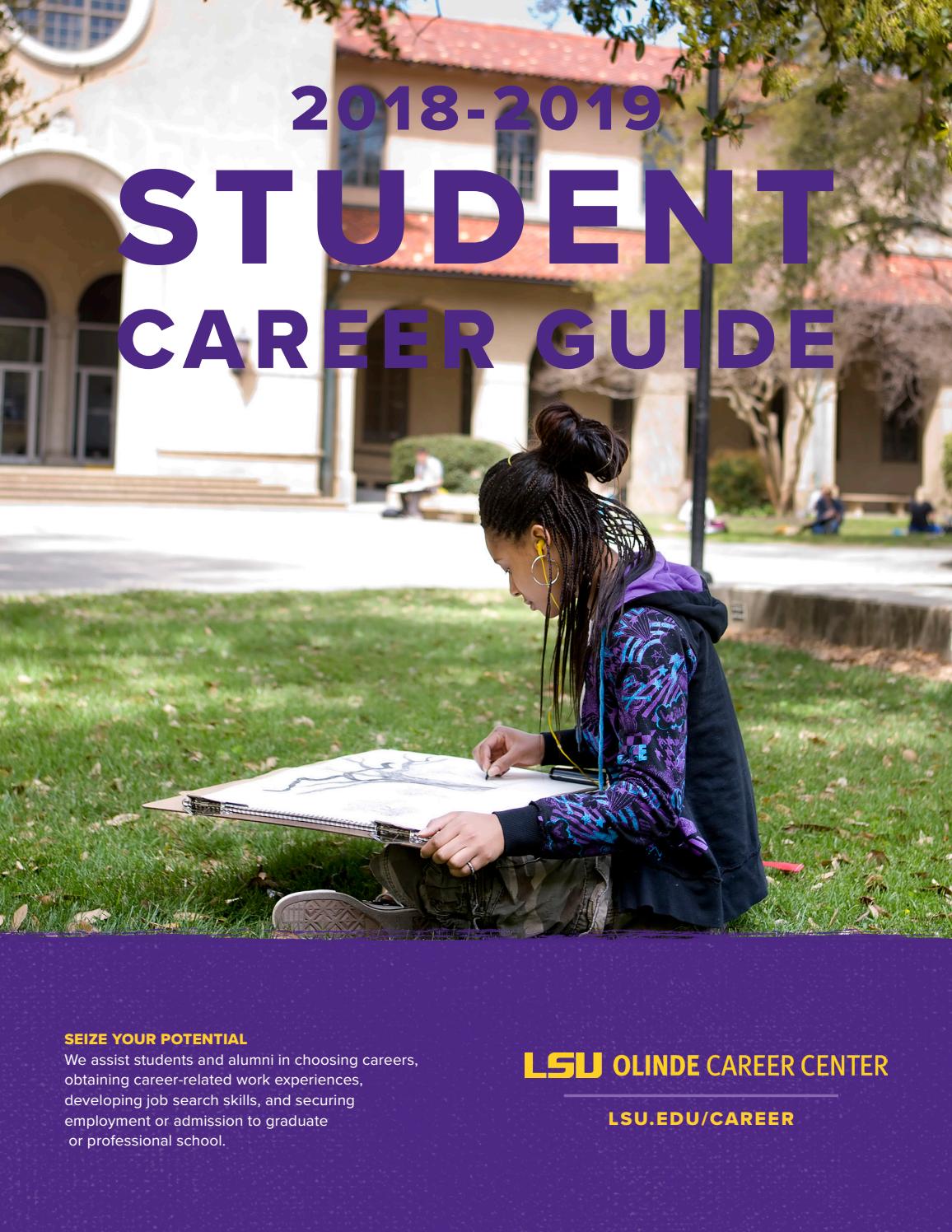 2018-2019 Student Career Guide by trishatrrs - Issuu