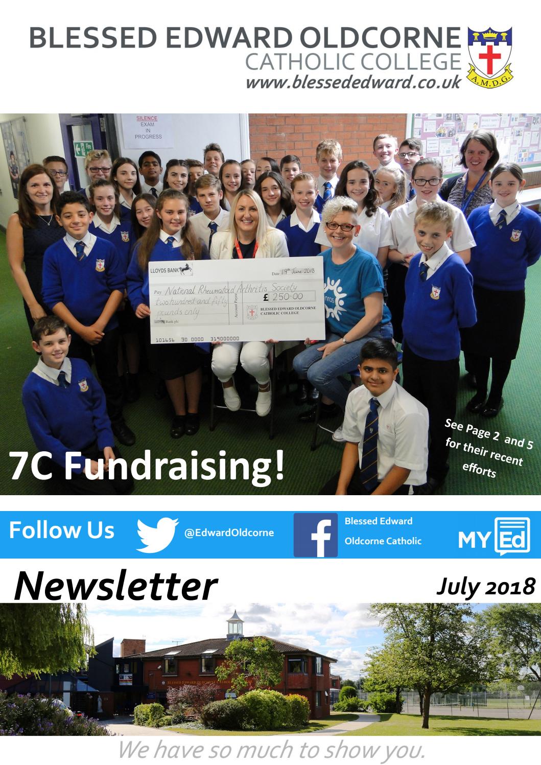 Newsletter July 18 by Blessed Edward Oldcorne - Issuu