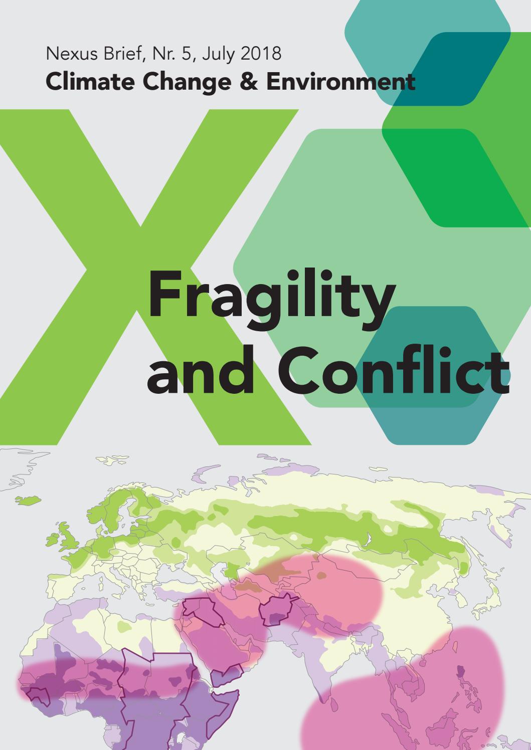 Nexus Brief: Climate Change and Environment x Fragility and Conflict by ...