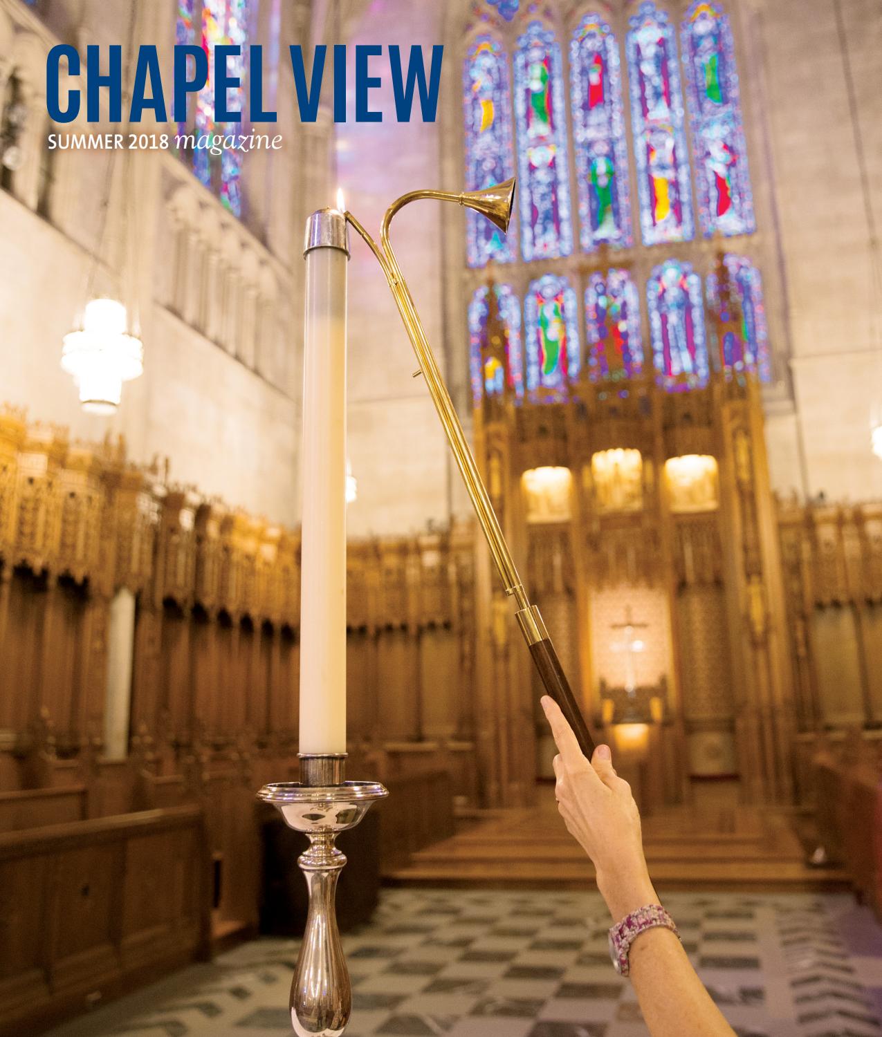 Chapel View Magazine Summer 2018 by Duke Chapel - Issuu