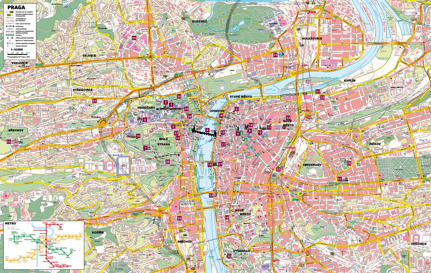 Mappa dei monumenti e dell’architettura by Prague.eu - Issuu