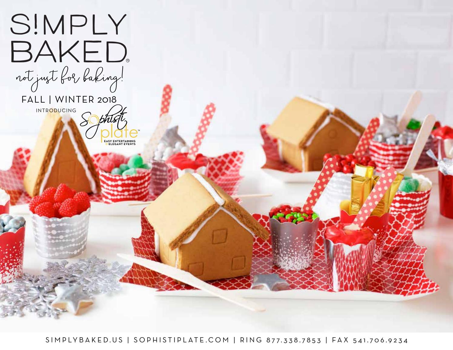 Simply Baked Holiday '18 Catalog by sophistiplate2 - Issuu