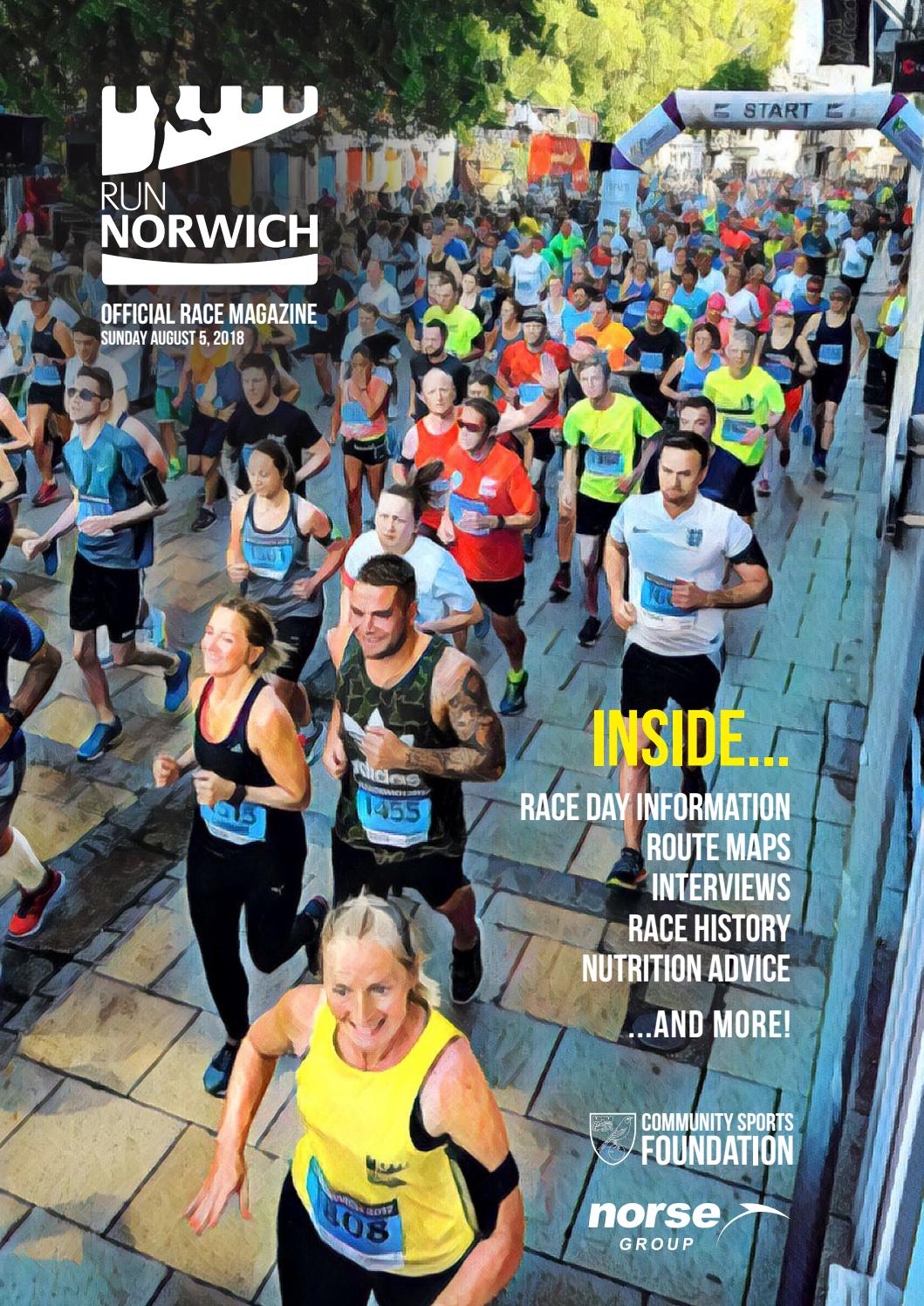 Run Norwich 2018 Race Magazine by Community Sports Foundation - Issuu