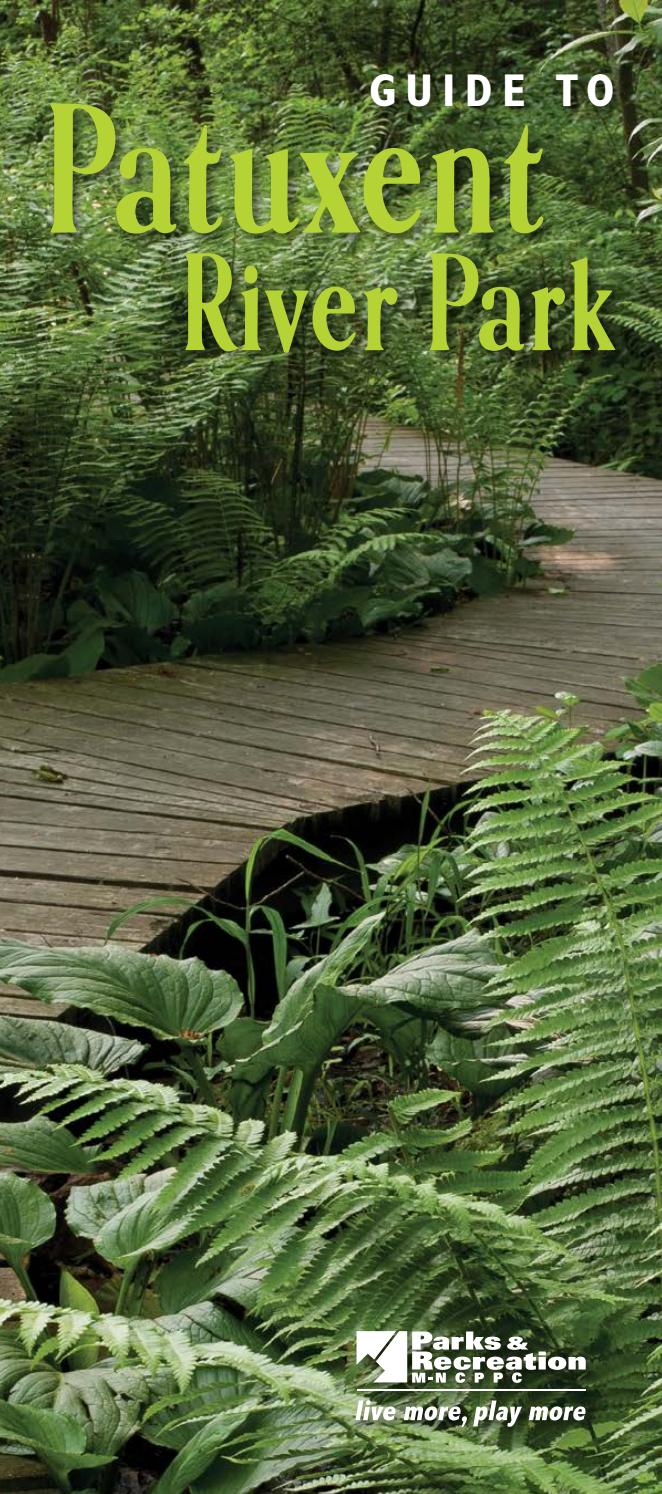 Patuxent River Park by M-NCPPC, Department of Parks & Recreation ...