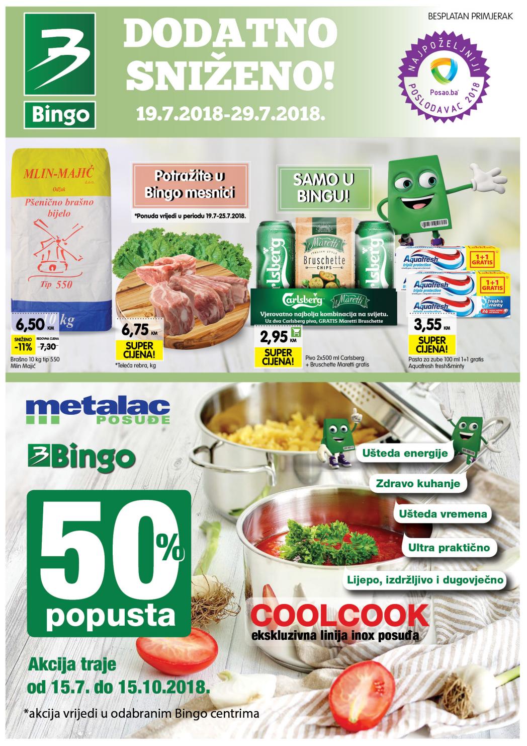 Bingo RS katalog sniženja od 19.-29.07.2018. by Bakmaz, Boso, NTL - Issuu