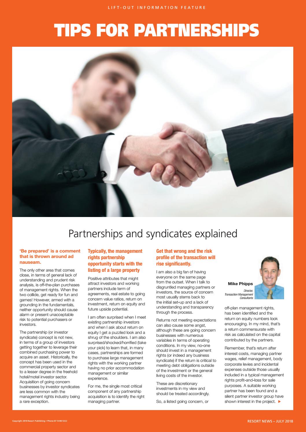 Tips for Partnerships by Multimedia AU/NZ - Issuu