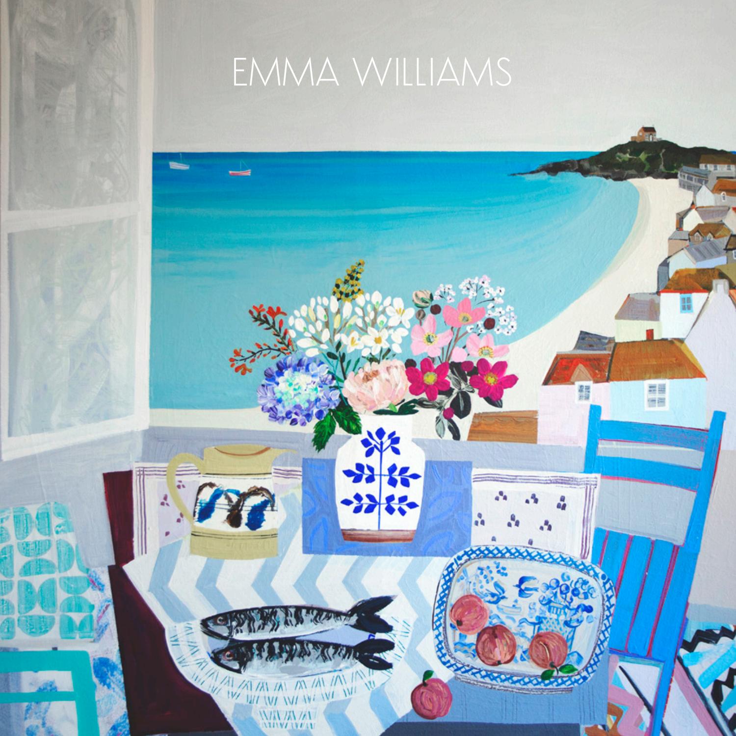 Emma Williams - A Floral Portrait to St Ives by New Craftsman Gallery ...