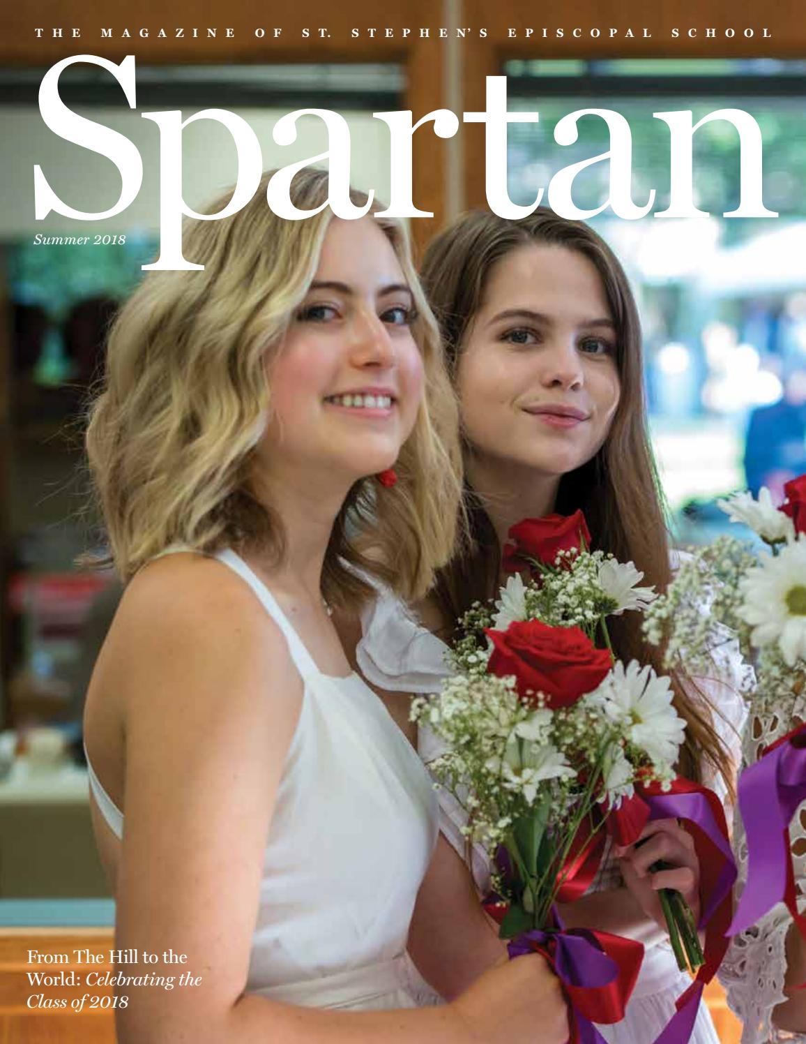 Spartan magazine, Summer 2018 by St. Stephen's Episcopal School - Issuu