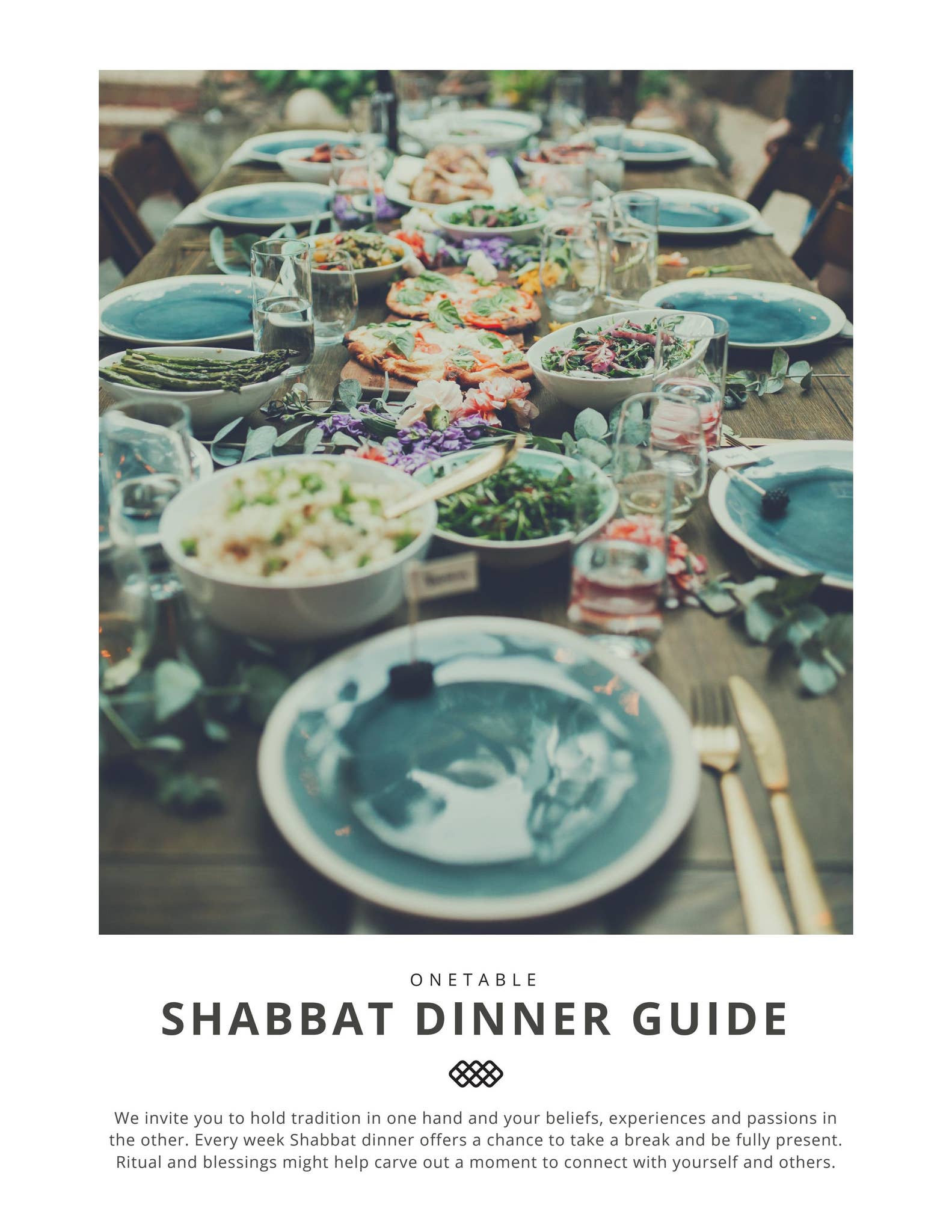OneTable Shabbat Dinner Guide by OneTable - Issuu