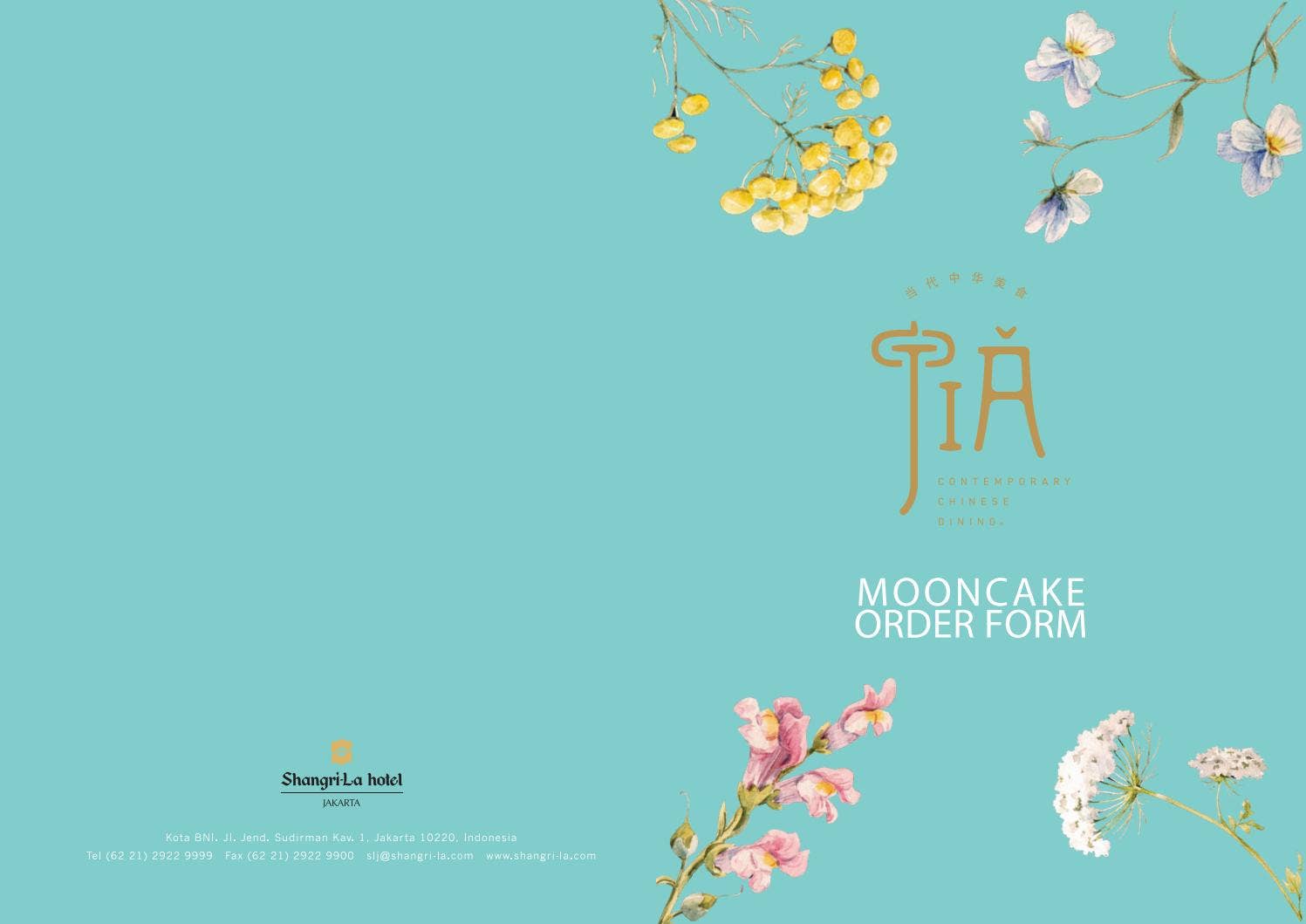 Mooncake Hampers Order Form 2018 by Shangri-La Jakarta - Issuu