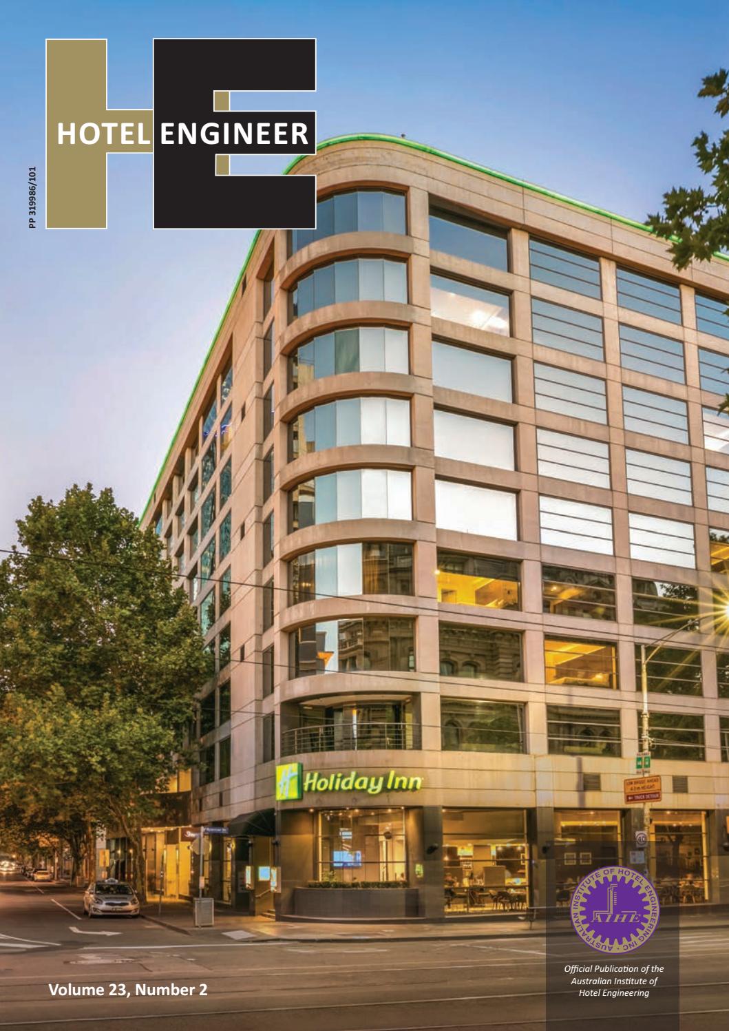 Hotel Engineer Volume 23 No. 2 by Adbourne Publishing - Issuu