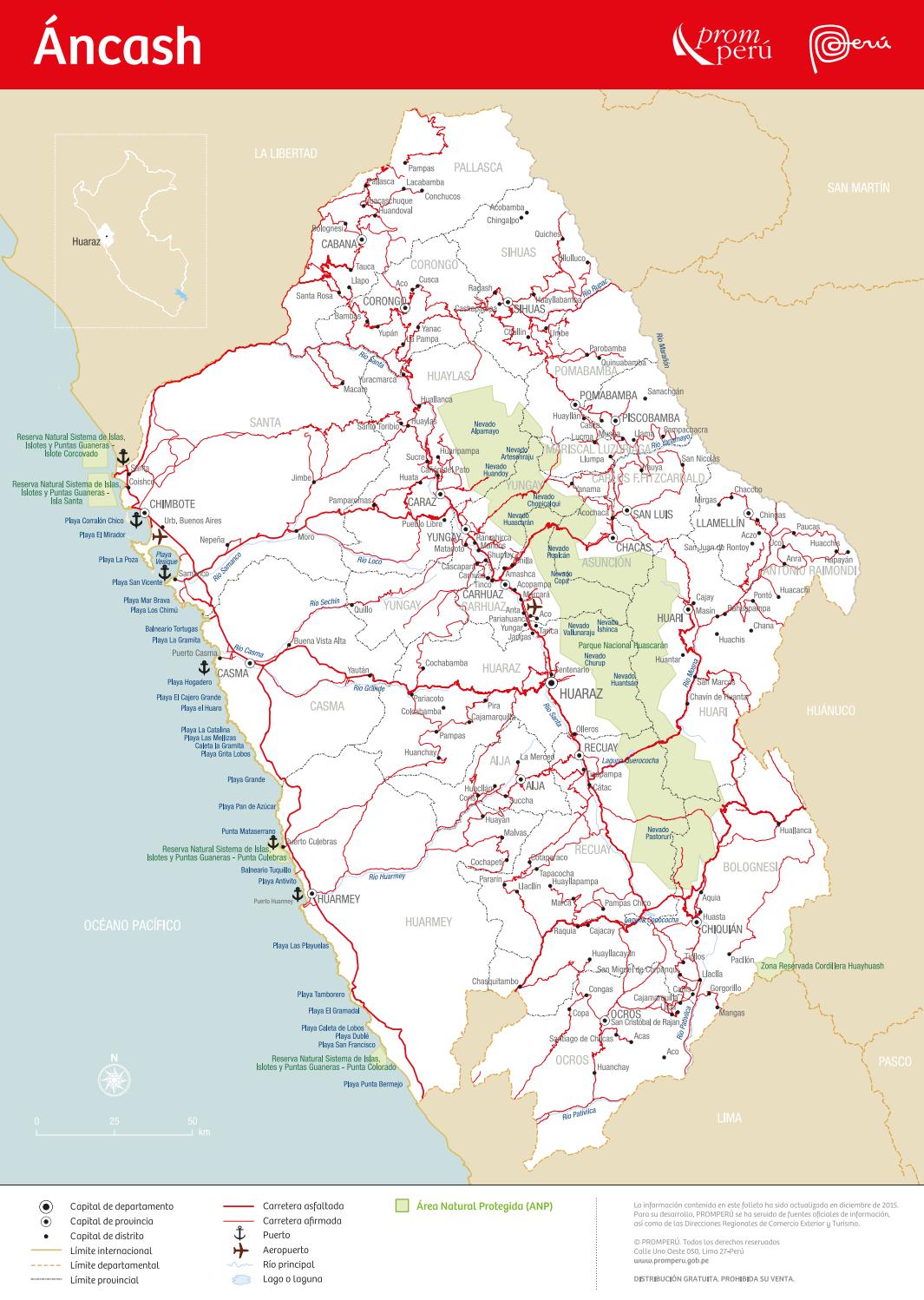 Multimapas de Ancash by Visit Peru - Issuu