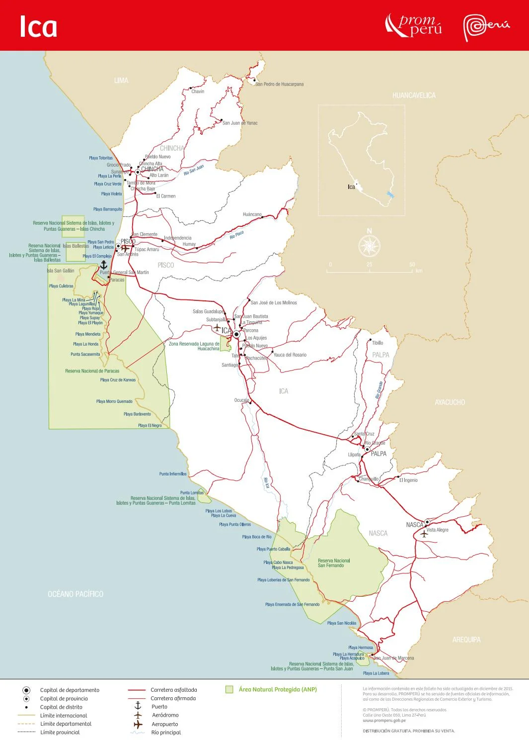 Multimapa de Ica by Visit Peru - Issuu