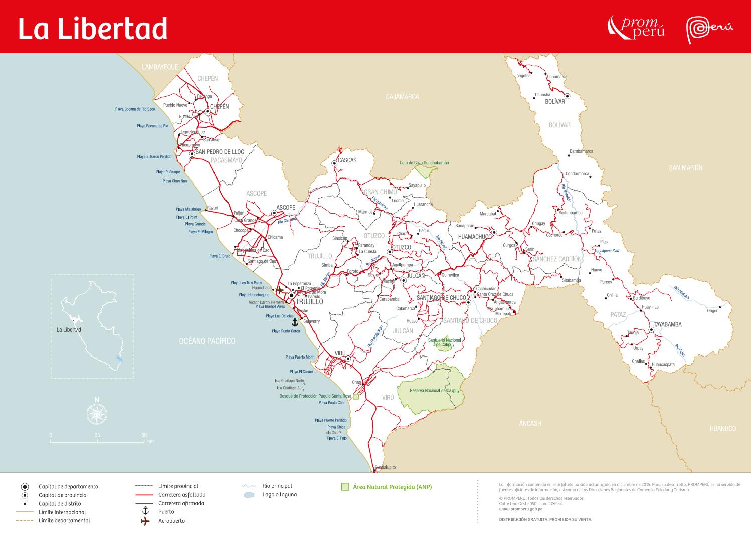 Multimapa de La Libertad by Visit Peru - Issuu
