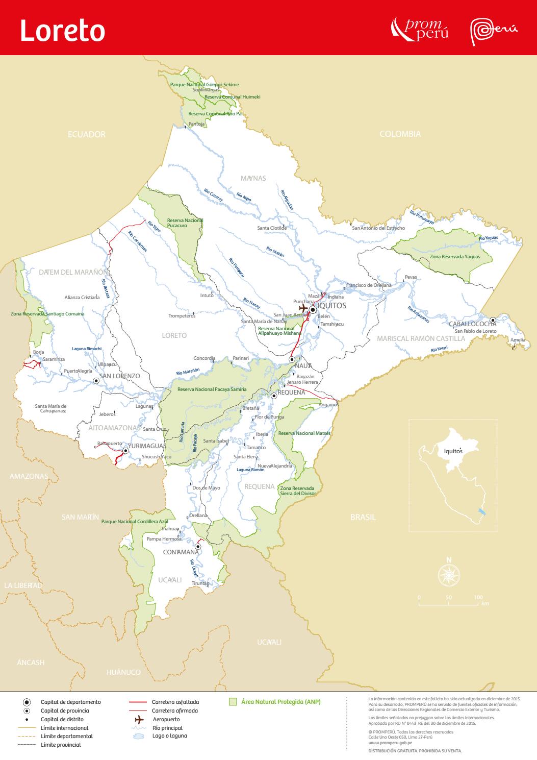 Multimapa de Loreto by Visit Peru - Issuu