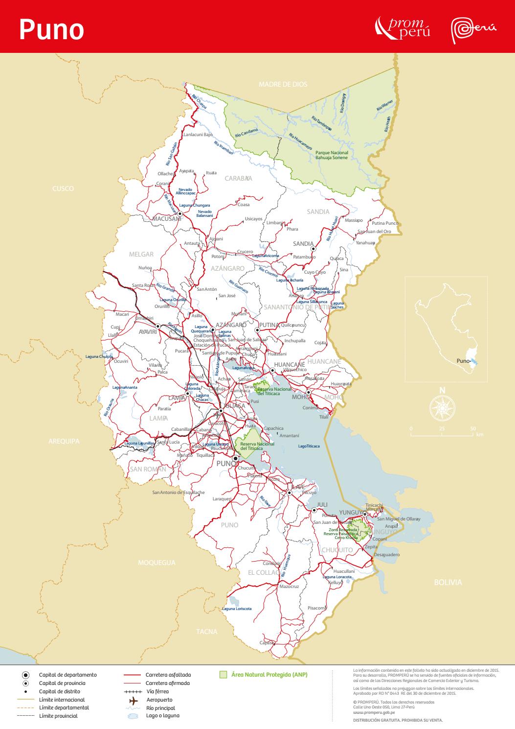Multimapa de Puno by Visit Peru - Issuu