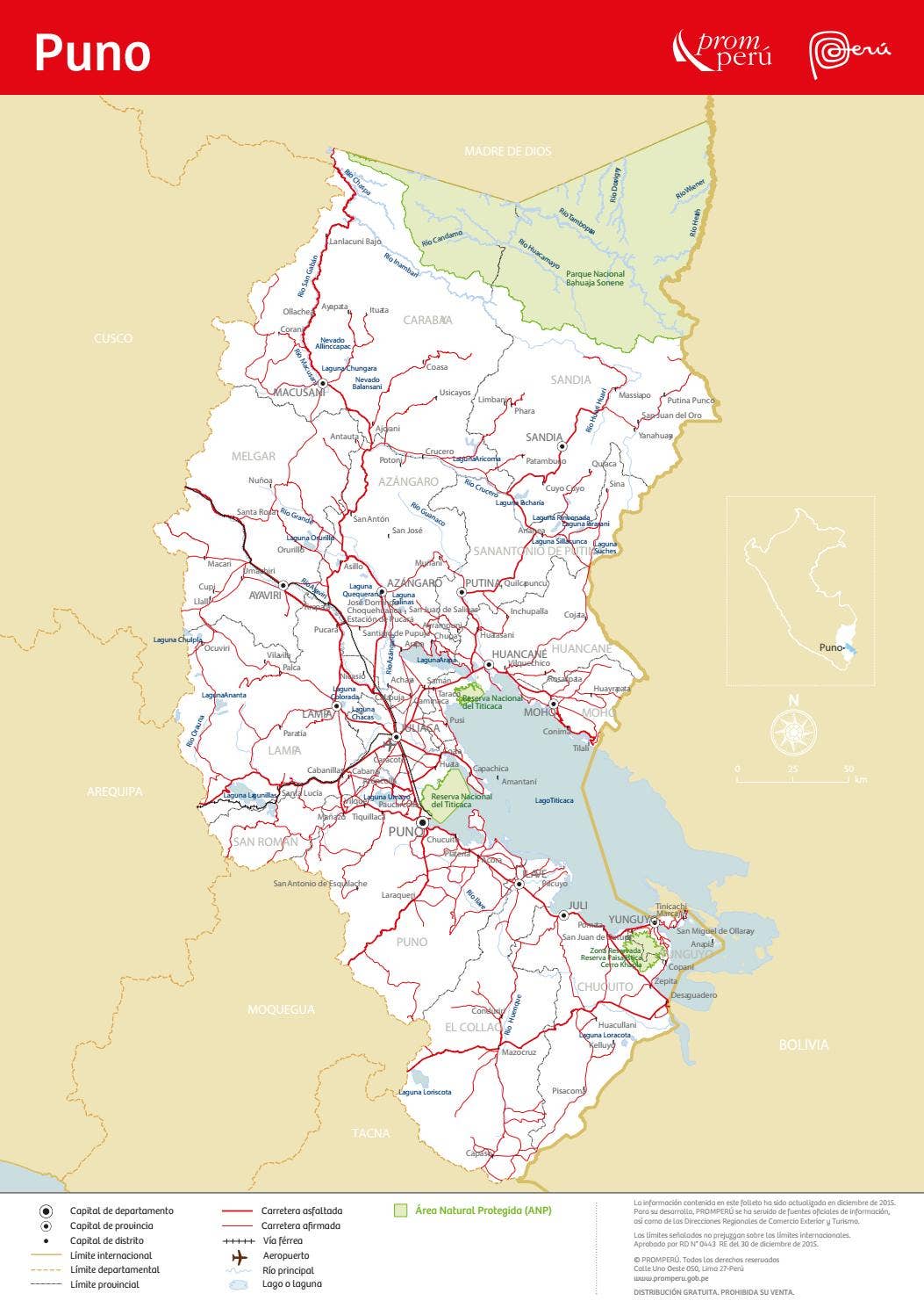 Multimapa de Puno by Visit Peru - Issuu