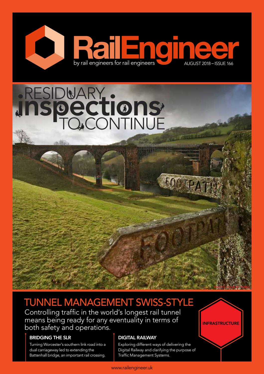 Rail Engineer - Issue 166 - August 2018 by Rail Media - Issuu