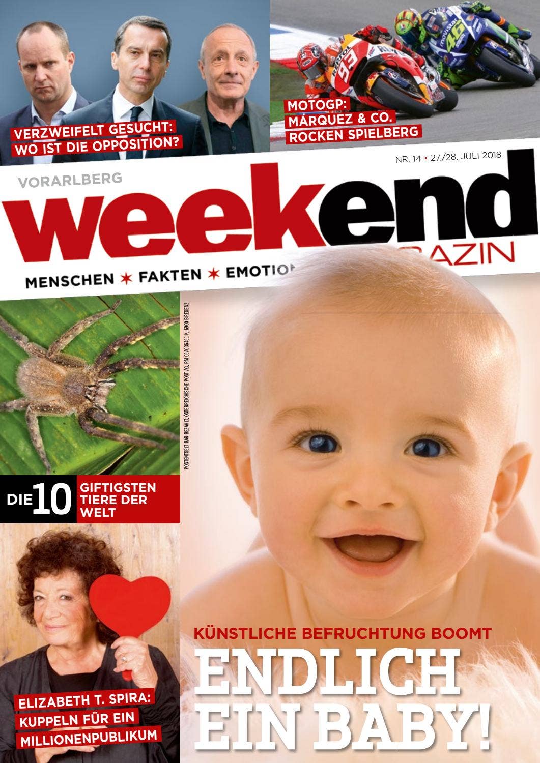 Weekend Magazin Vorarlberg 2018 KW 30 by Weekend Magazin Vorarlberg - Issuu
