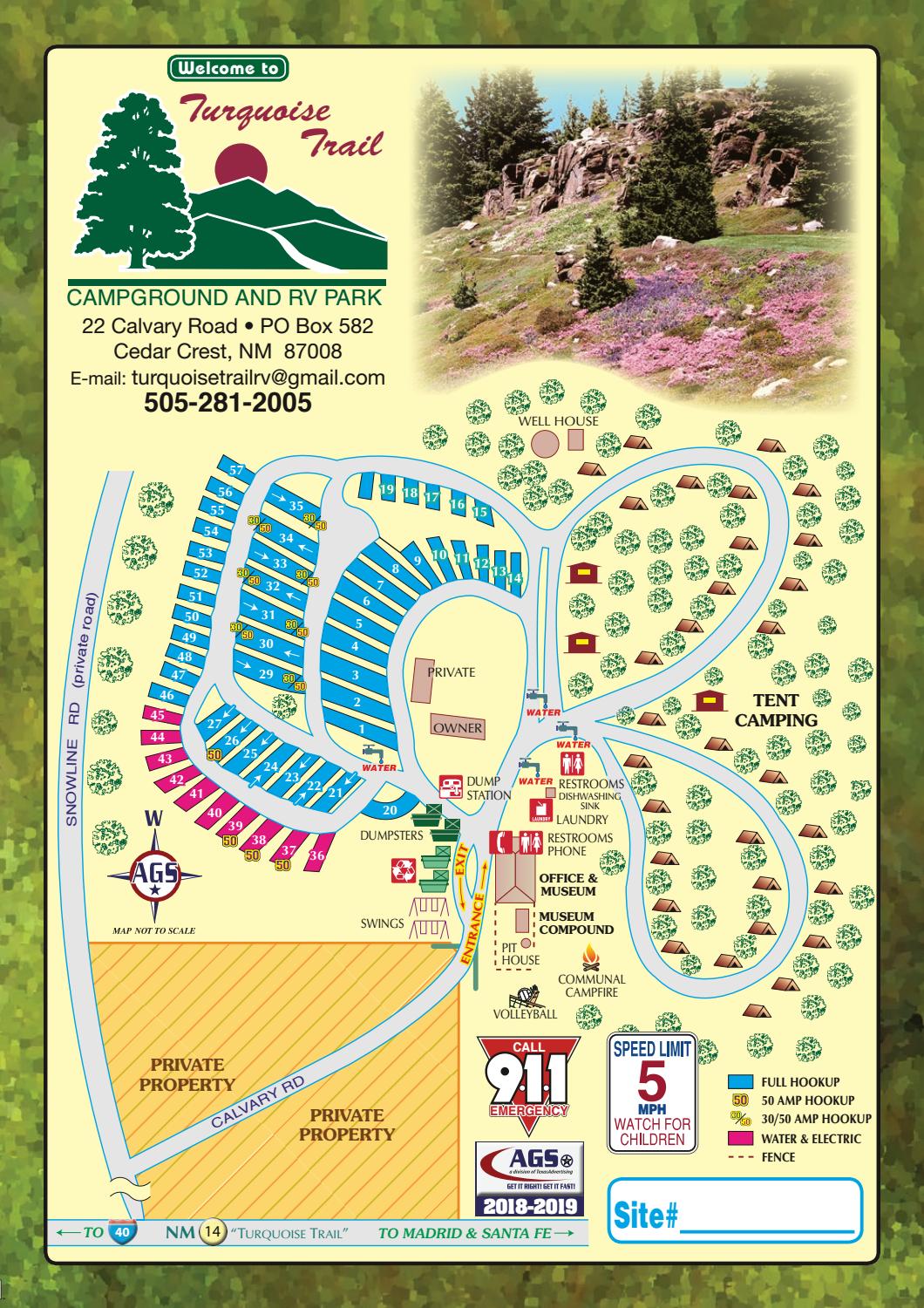Turquoise Trail RV Park & Campground by AGS/Texas Advertising - Issuu
