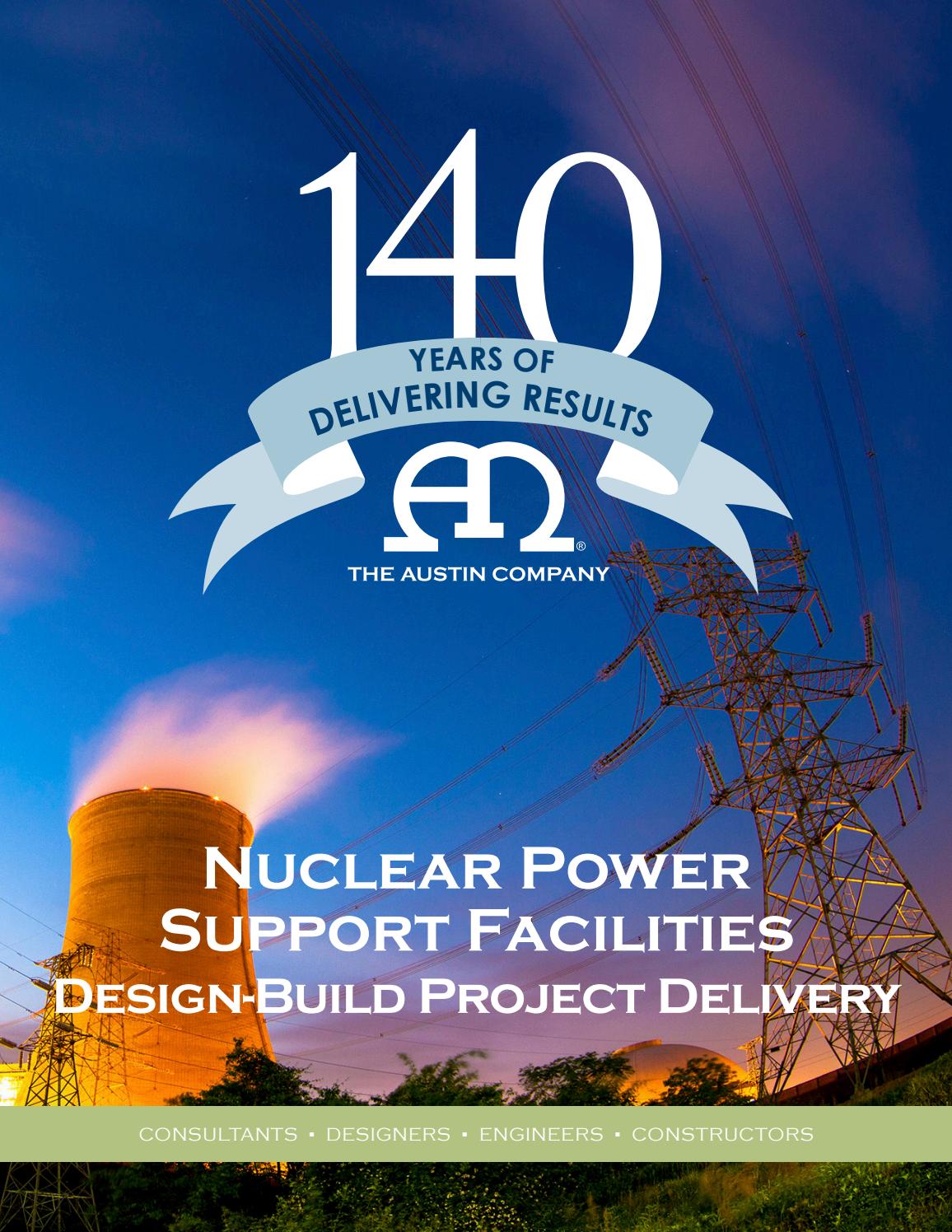 Nuclear Power Support Facilities Design/Build Project Delivery by The ...