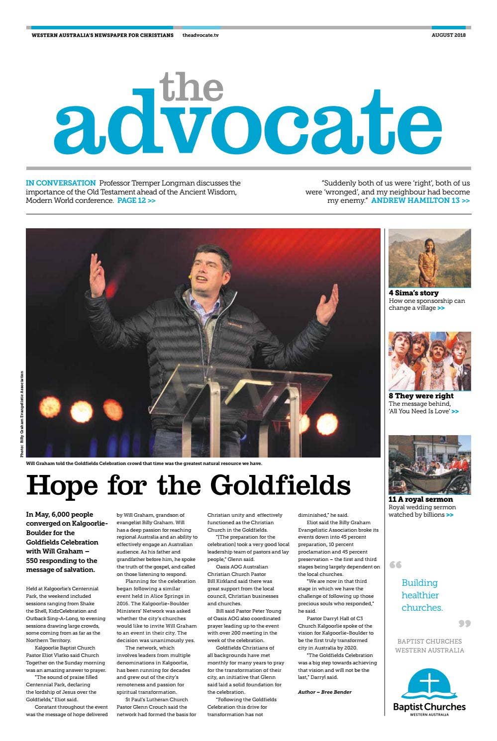 The Advocate - August 2018 by imageseven - Issuu