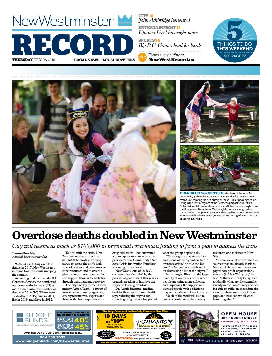 New Westminster Record July 26 2018 by Royal-City-Record - Issuu