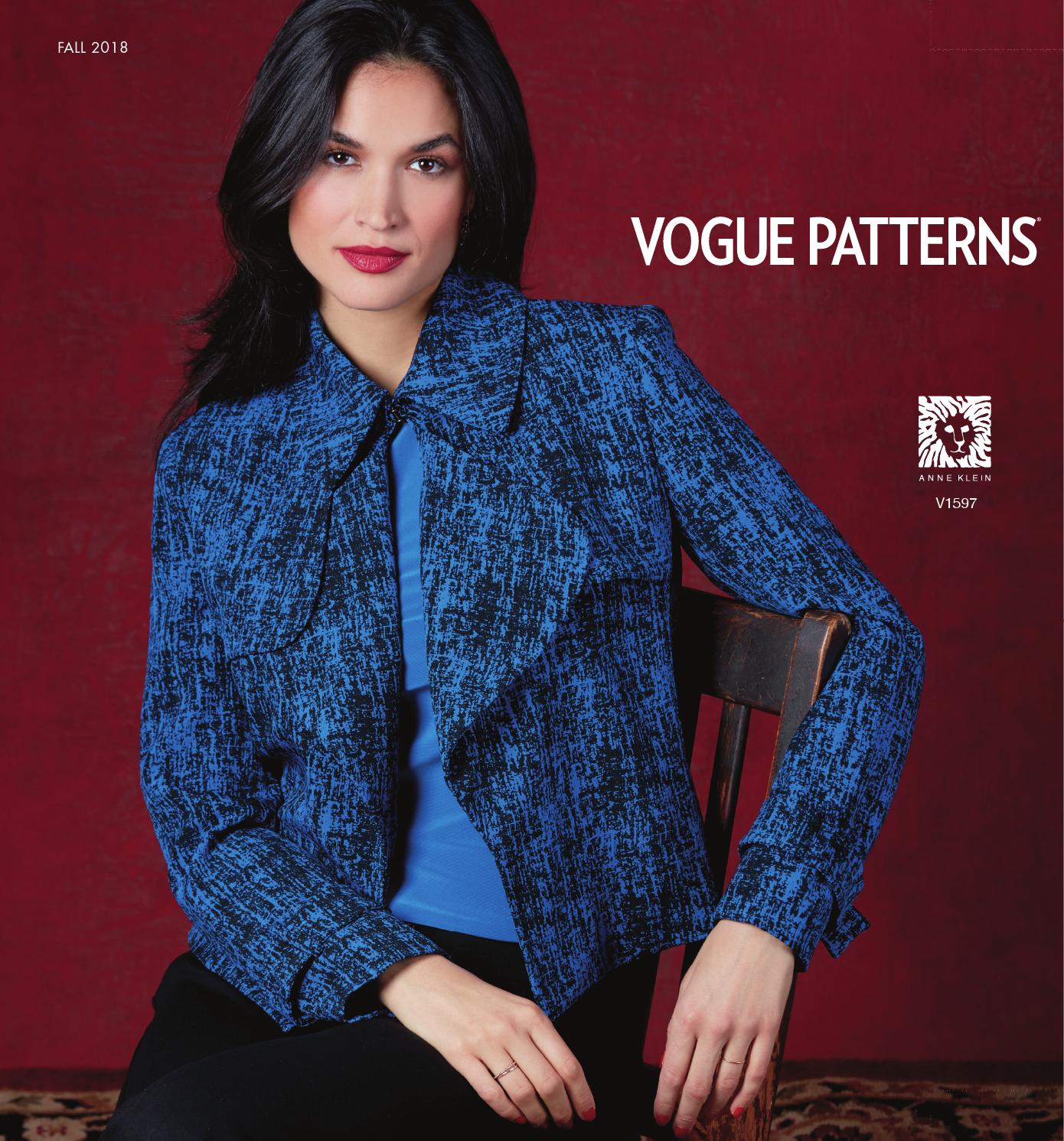 Vogue Patterns Fall 2018 Lookbook by Design Group - Issuu