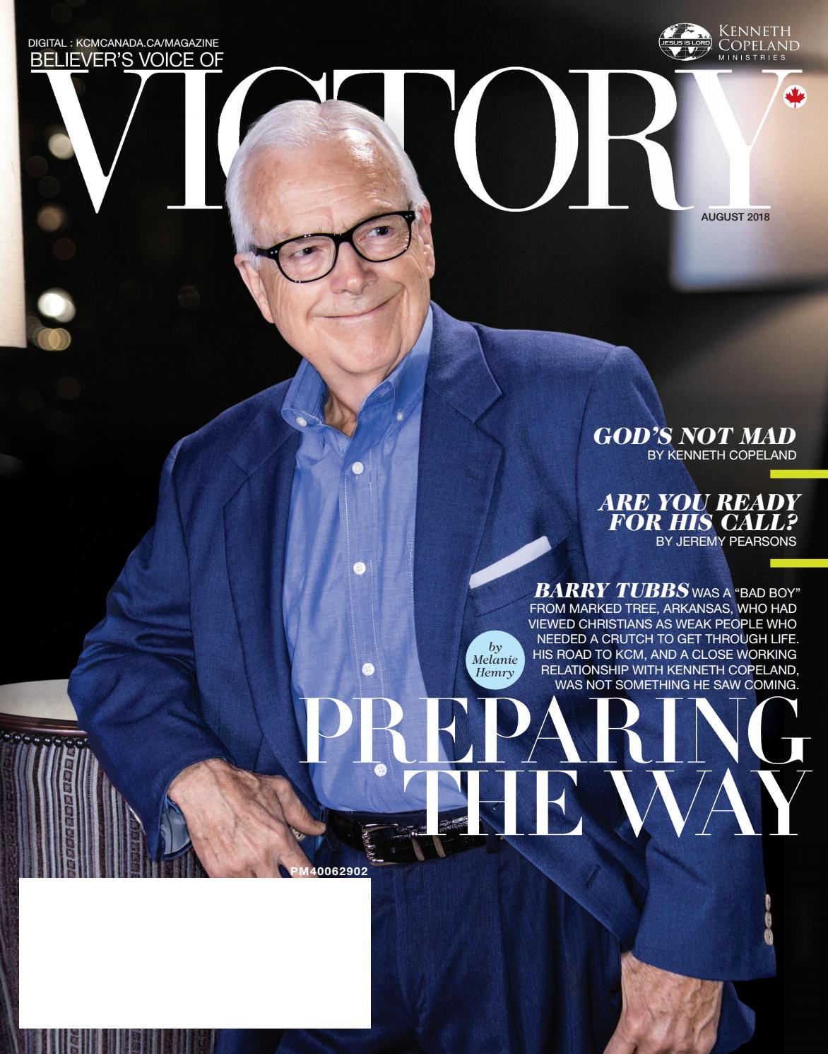 August 2018 BVOV by Kenneth Copeland Ministries Canada - Issuu