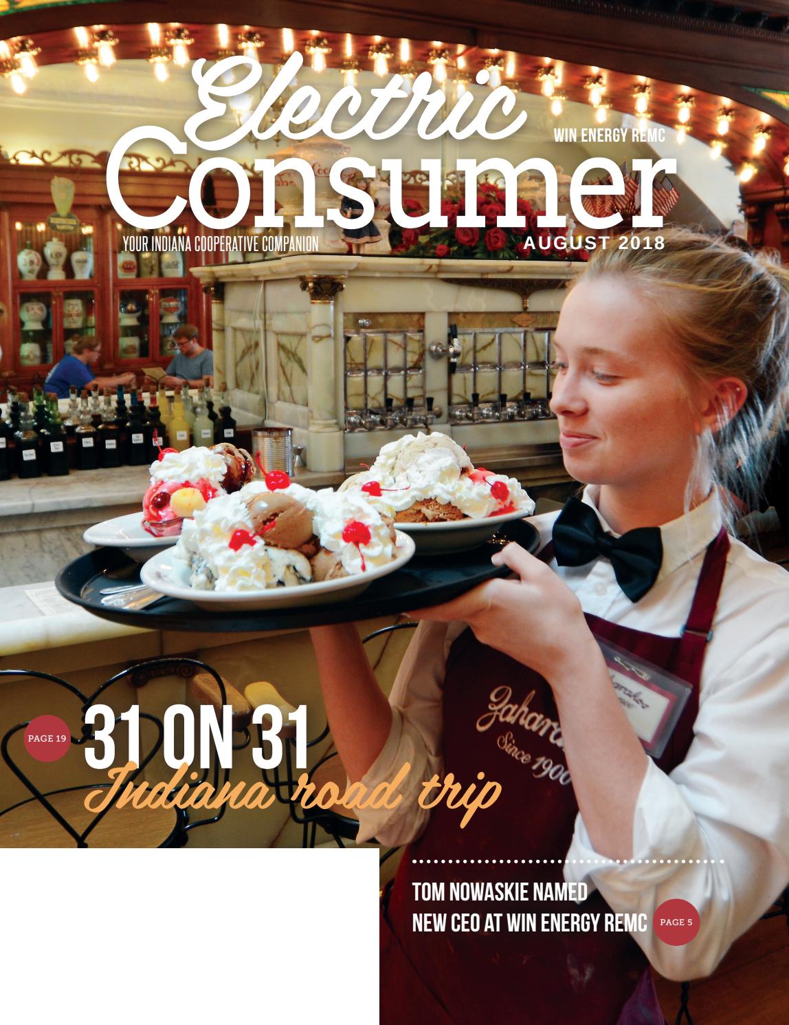 WIN Energy REMC — August 2018 Electric Consumer by IndianaConnection ...