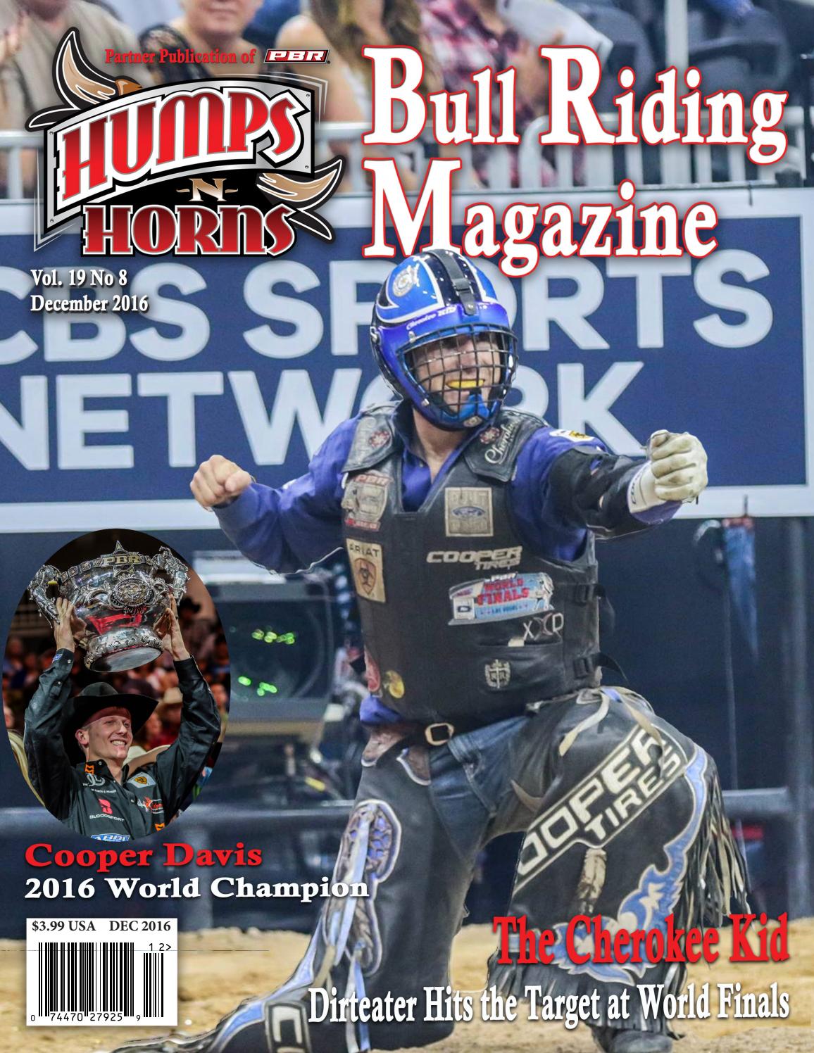 Humps N Horns Bull Riding Magazine - Dec 2016 by Humps N Horns Bull ...