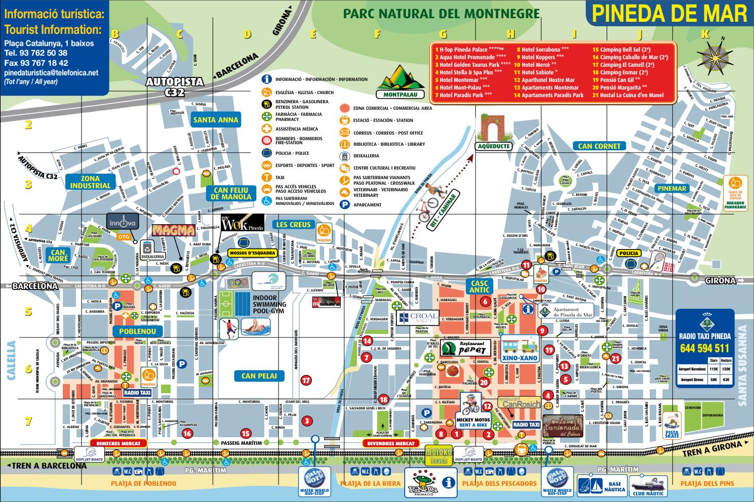 Plano Pineda de Mar by Javier Salinas - Issuu