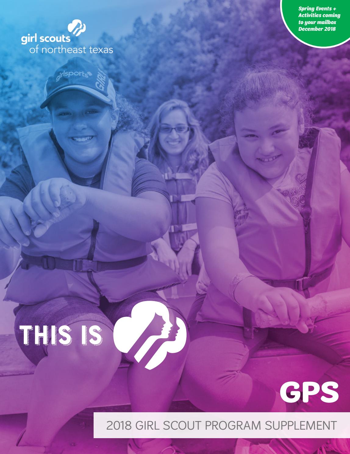 2018 Girl Scout Program Supplement by Girl Scouts of Northeast Texas ...