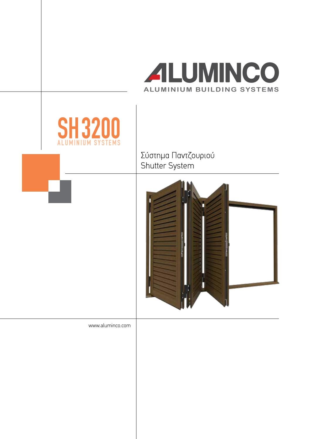 Σύστημα Παντζουριού SH 3200_03.16 by DOUKAS S.A. - Issuu