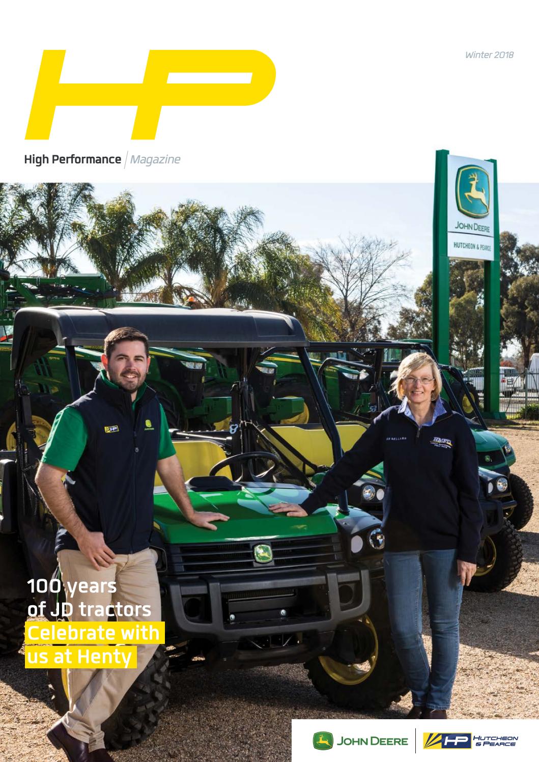 H&P Magazine | Hutcheon & Pearce | John Deere