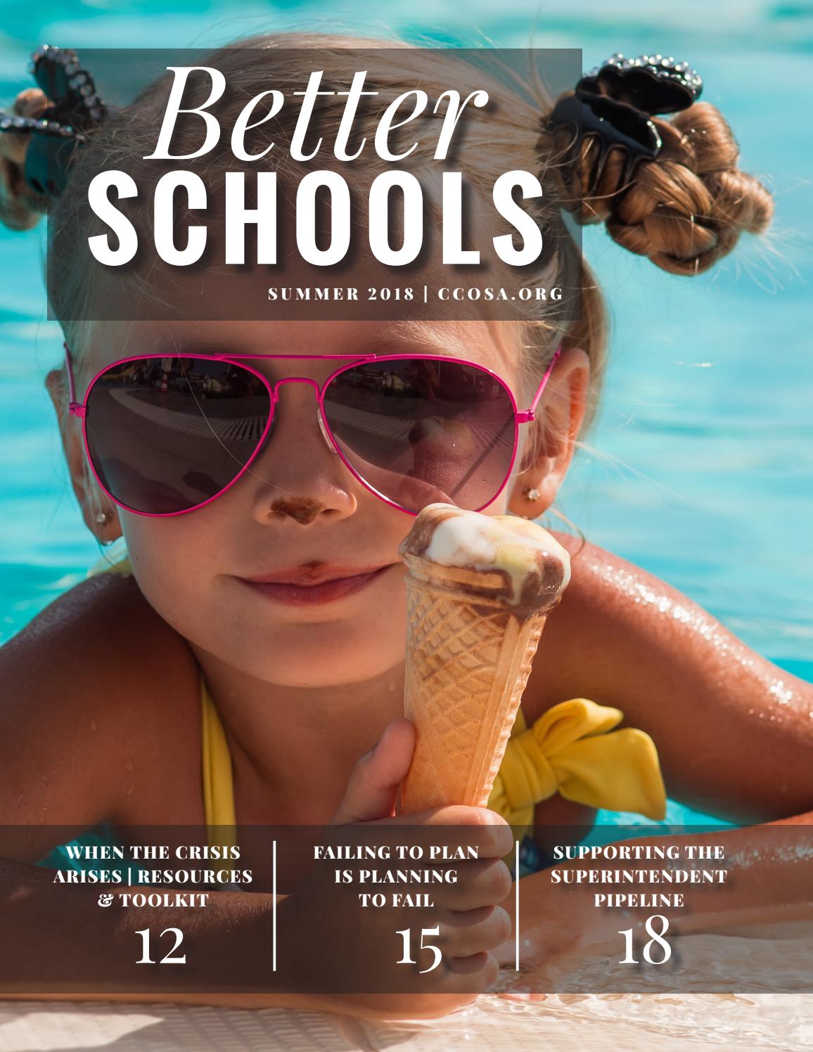 Better Schools-Summer 2018 by CCOSA - Issuu