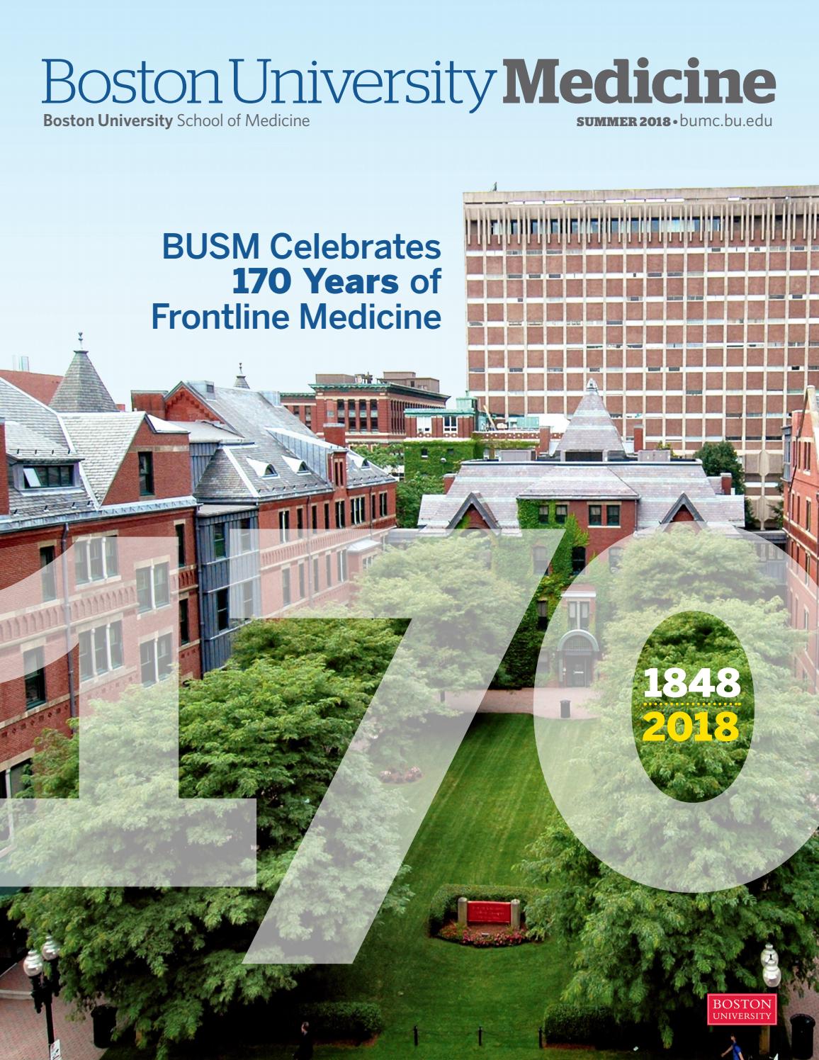Boston University Medicine - Summer 2018 by BUSM - Issuu