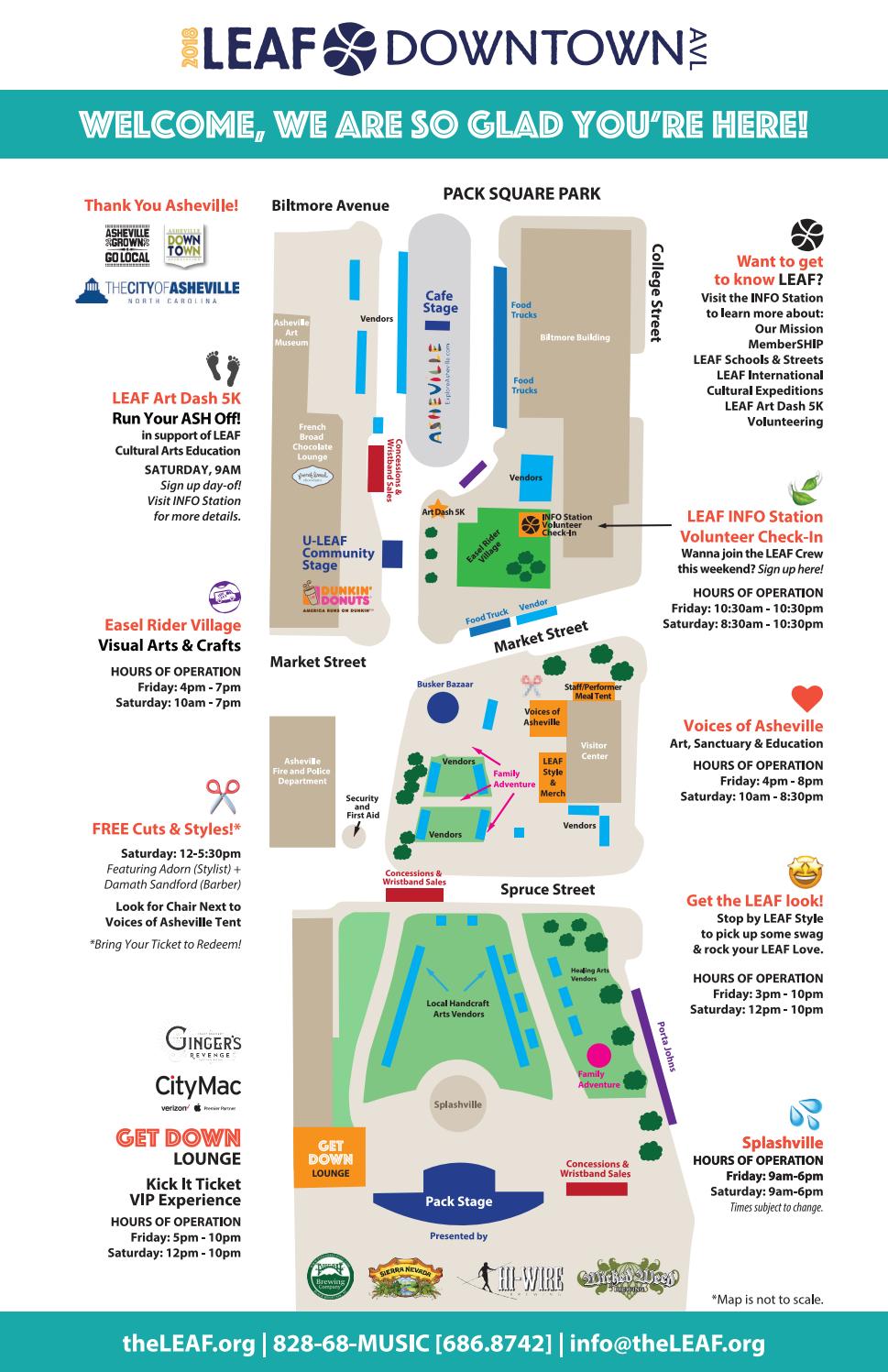 LEAF Downtown Map 2018 by LEAF Global Arts - Issuu