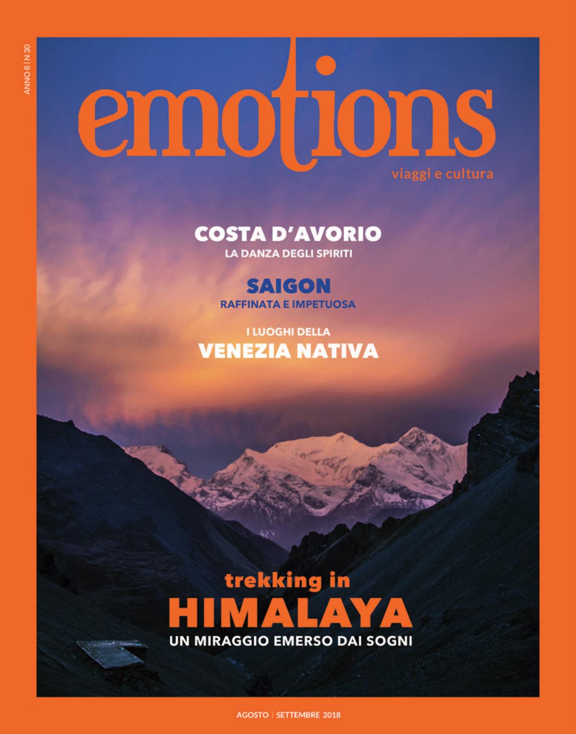 Emotions magazine rivista viaggi e turismo agosto settembre 2018 anno8 ...